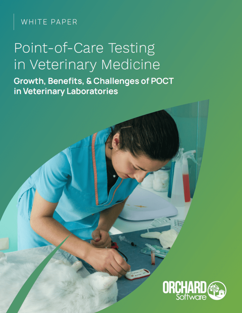 Point-of-Care Testing in Veterinary Medicine - Orchard Software
