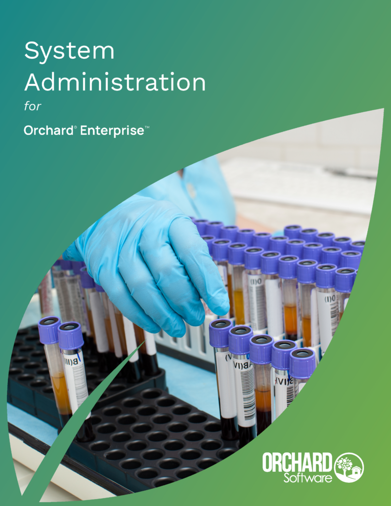 System Administration for Orchard Enterprise - Orchard Software
