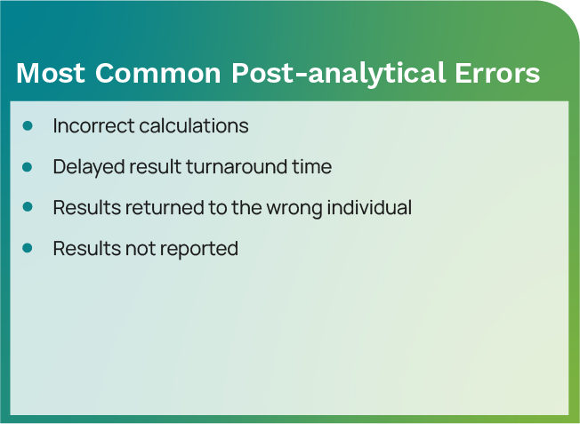 Using Your LIS to Reduce Laboratory Errors - Orchard Software